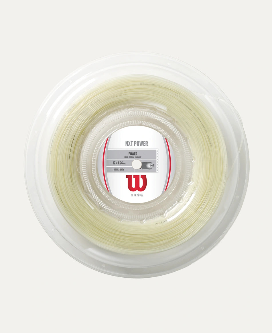Wilson NXT Power 17g Tennis 200M String Reel – Sports Virtuoso