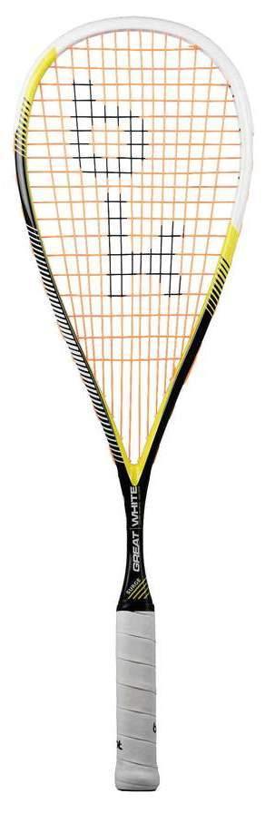 Black Knight GREAT WHITE Singles Squash racquet – Sports Virtuoso