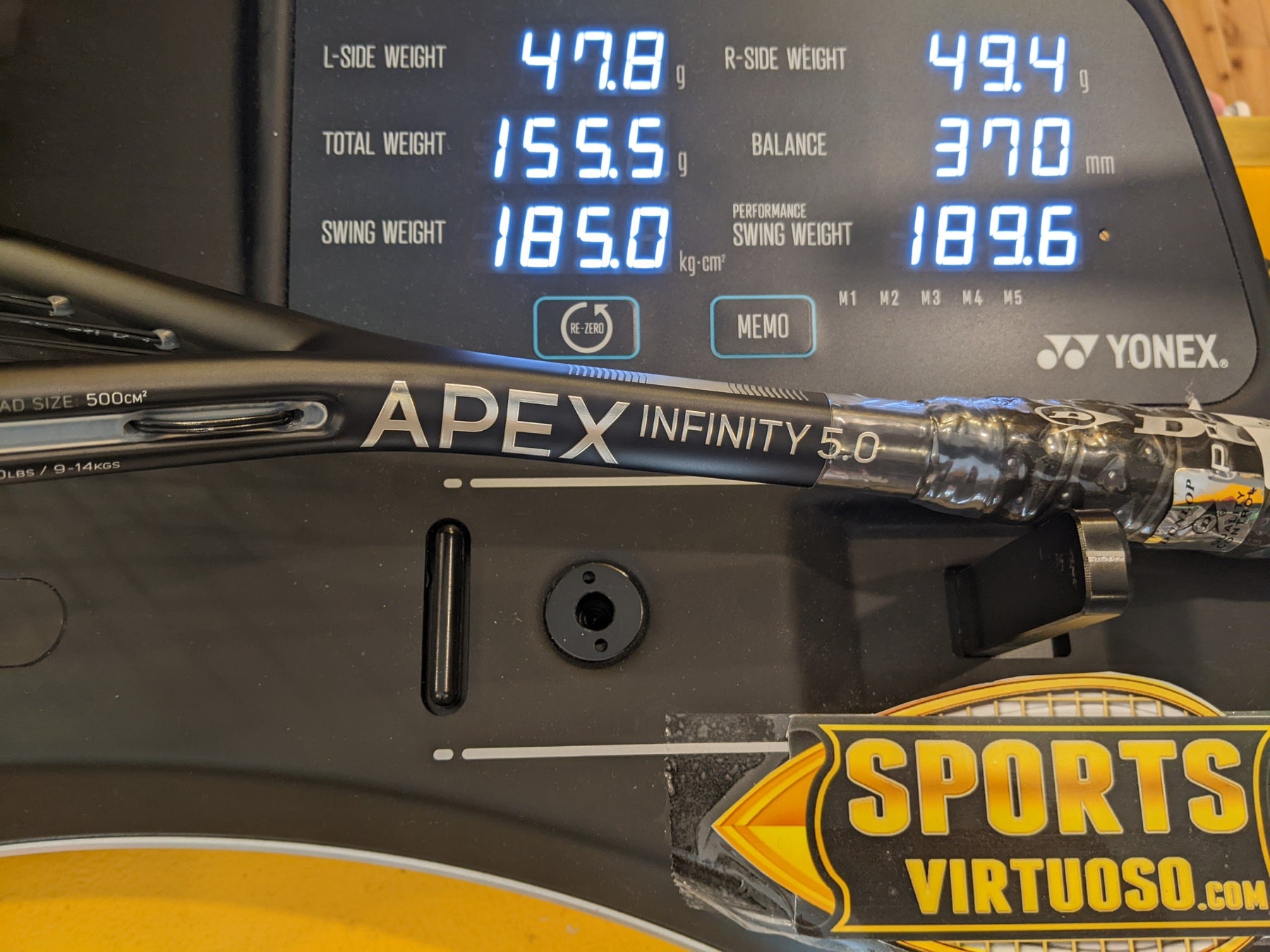 Dunlop Apex Infinity 5.0 Squash Racquet – Sports Virtuoso